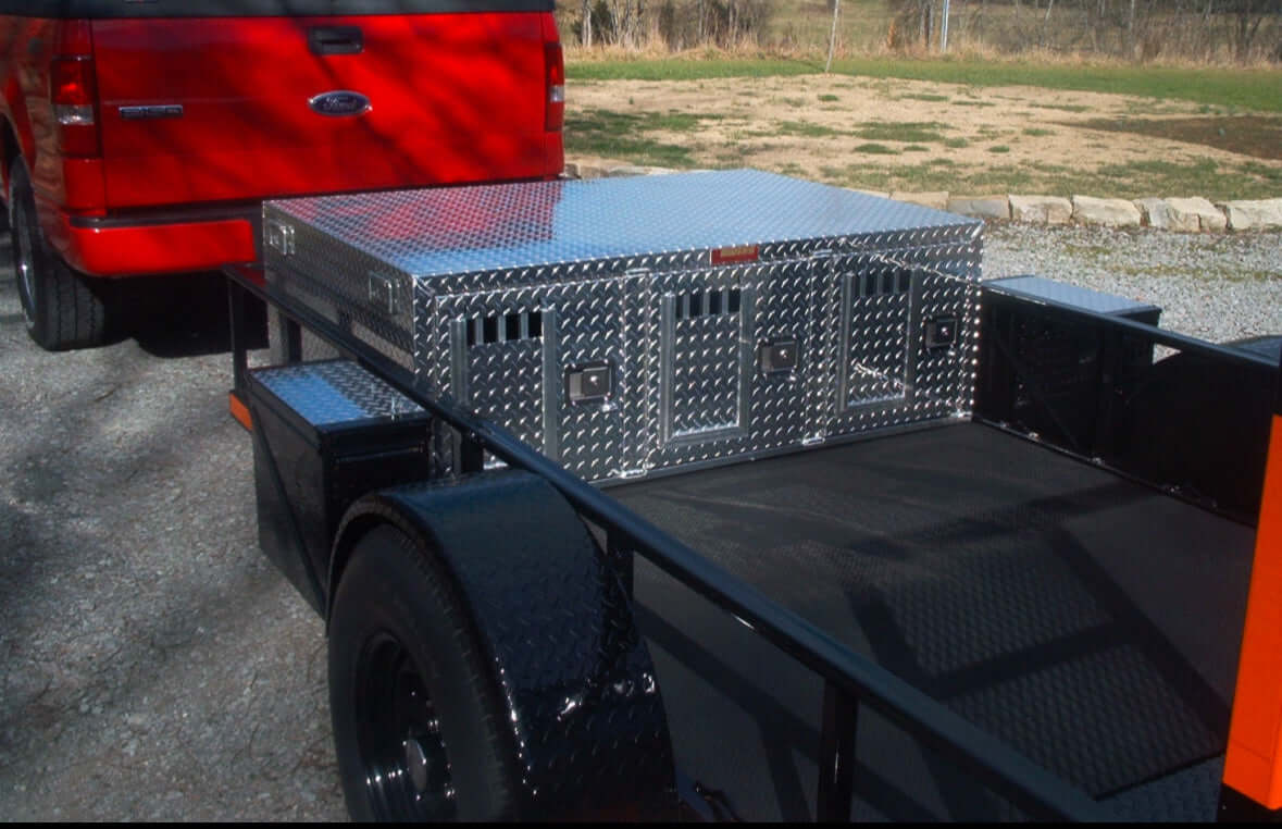 Owens Hunter Series Dog Box Crate - Triple Compartment – Blue Ridge K-9 ...
